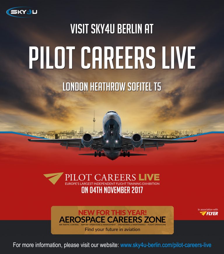 Pilot Careers Live in London 2017 | SKY4u | Professional Aviation Network